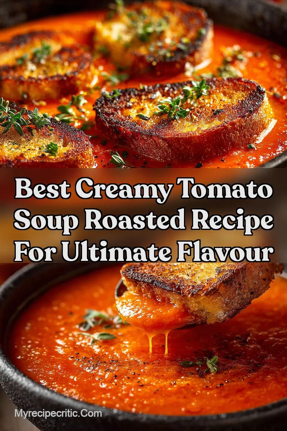 Creamy Tomato Soup My Nans Secret Roast So Easy - My Recipe…
