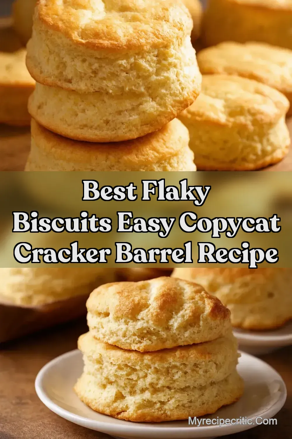 Cracker Barrel Biscuits Buttery Flaky Copycat Recipe