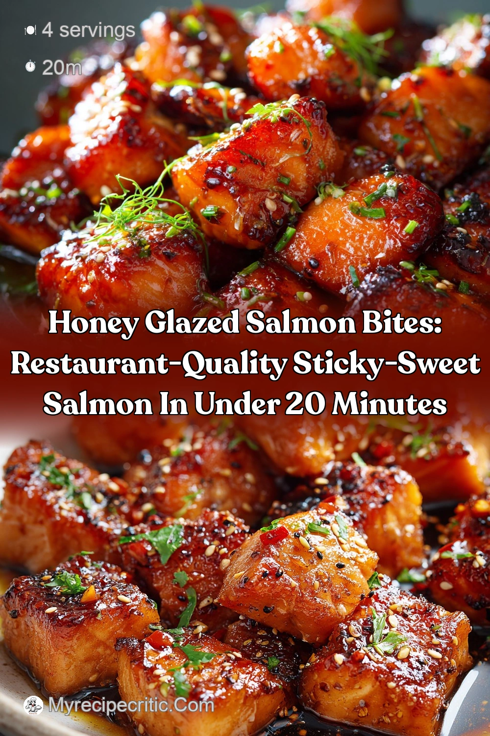 Honey Glazed Salmon Bites: Sticky, 15-Minute Easy Weeknight…