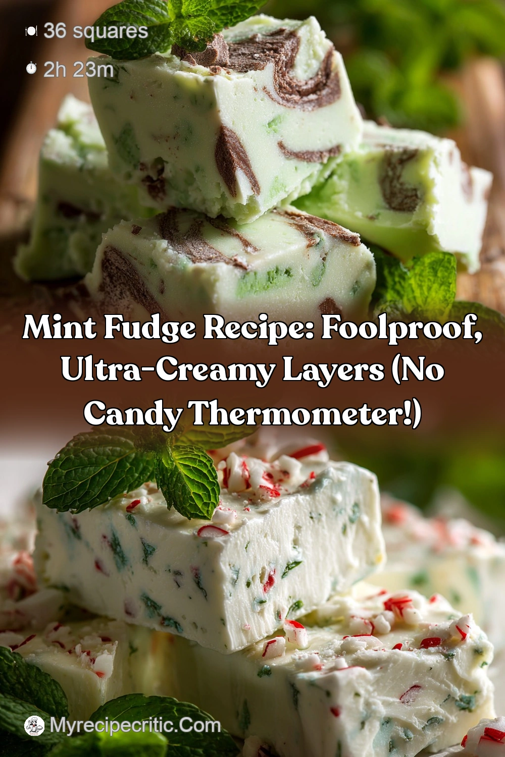 Mint Fudge Recipe: The Ultimate Creamy, No-Bake Peppermint…