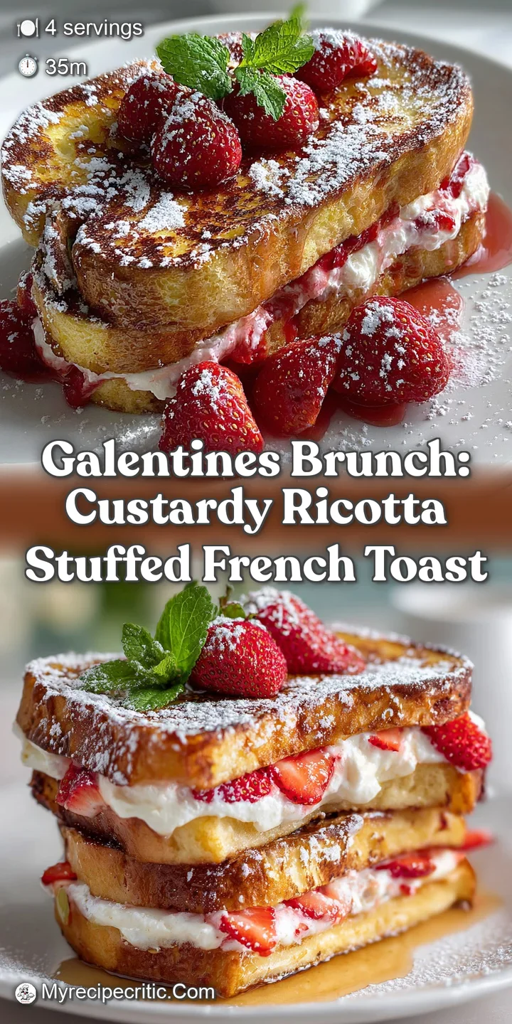 Galentines Brunch: Custardy Brioche with Balsamic Glaze