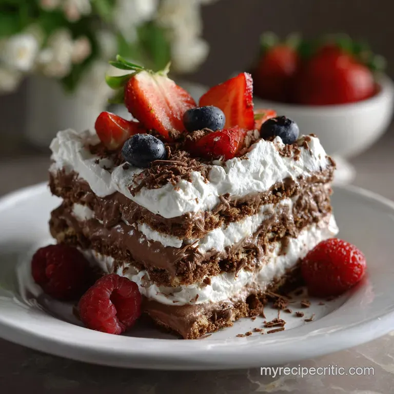Ice Box Cake Recipe with Chocolate and Whipped Cream - My…