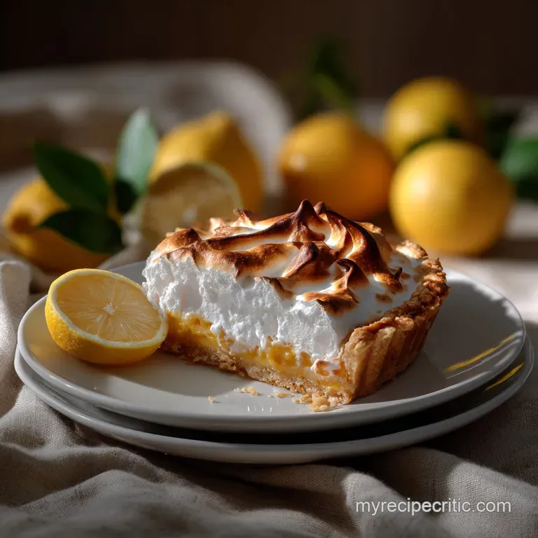 Easy Lemon Meringue Pie Recipe with Tart Curd - My Recipe…
